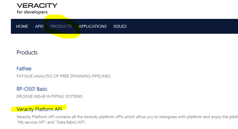 Veracity for Developers